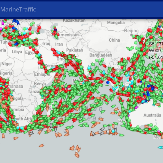 Marine Traffic | IMCS